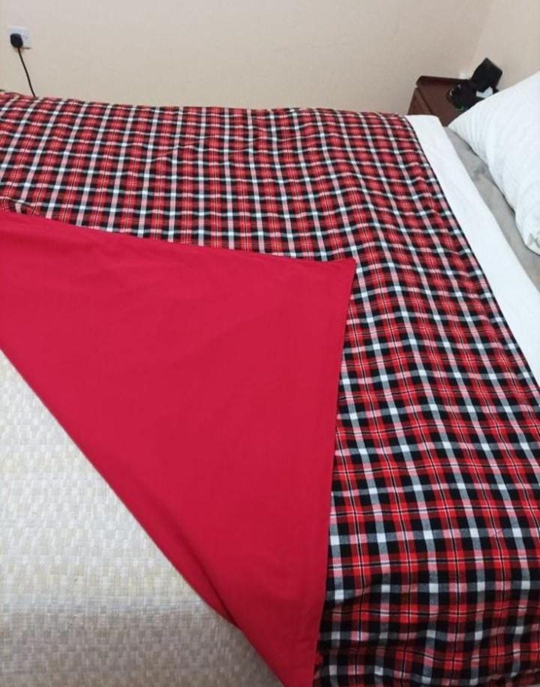 Authentic Maasai Shuka Blanket With Fleece Lining - Traditional African ...