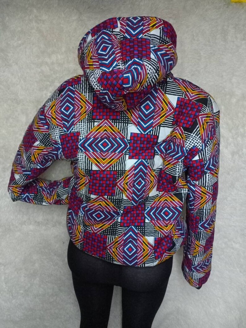 Unisex Winter Jacket African Print Jacketwinter Jacketkente | Etsy