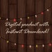 Merry Christmas Digital Scrapbooking Kit, Christmas Digiscrap Bundle ...