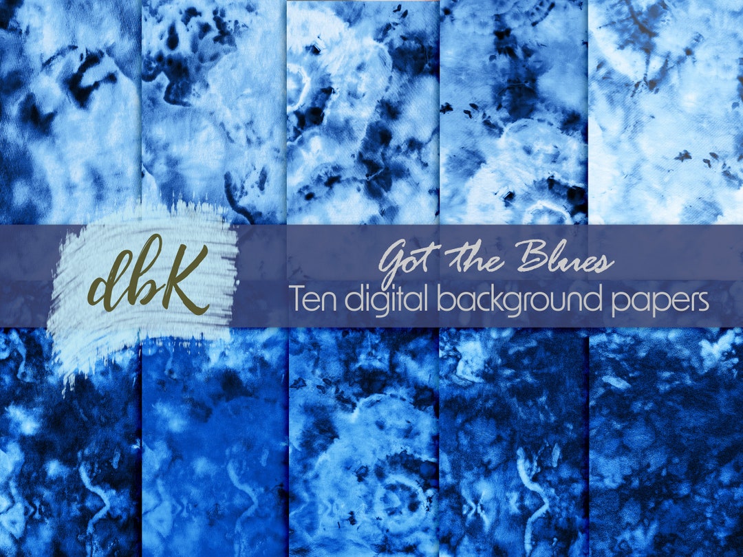 Tie Dye Pattern Digital Background Papers - Ice Dye - Scrapbook Papers ...