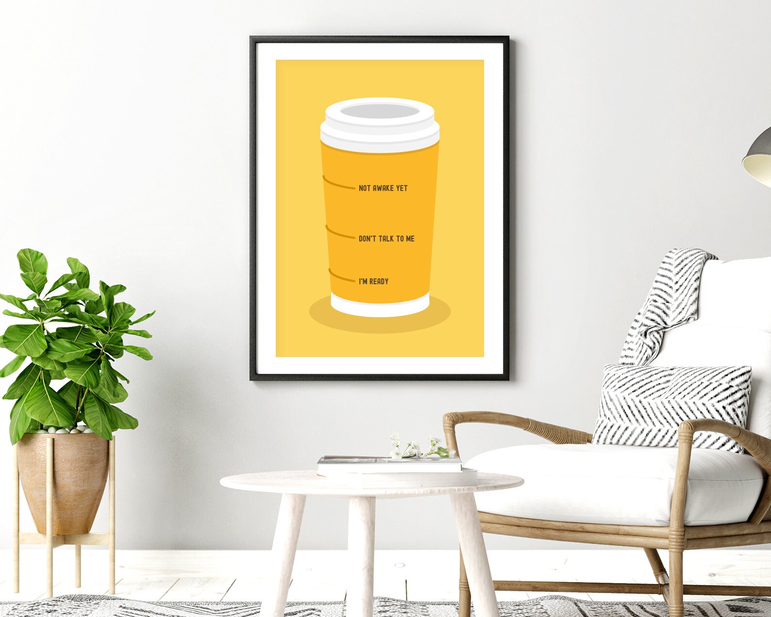 The Stages of Coffee Print Coffee Typography Print Print - Etsy