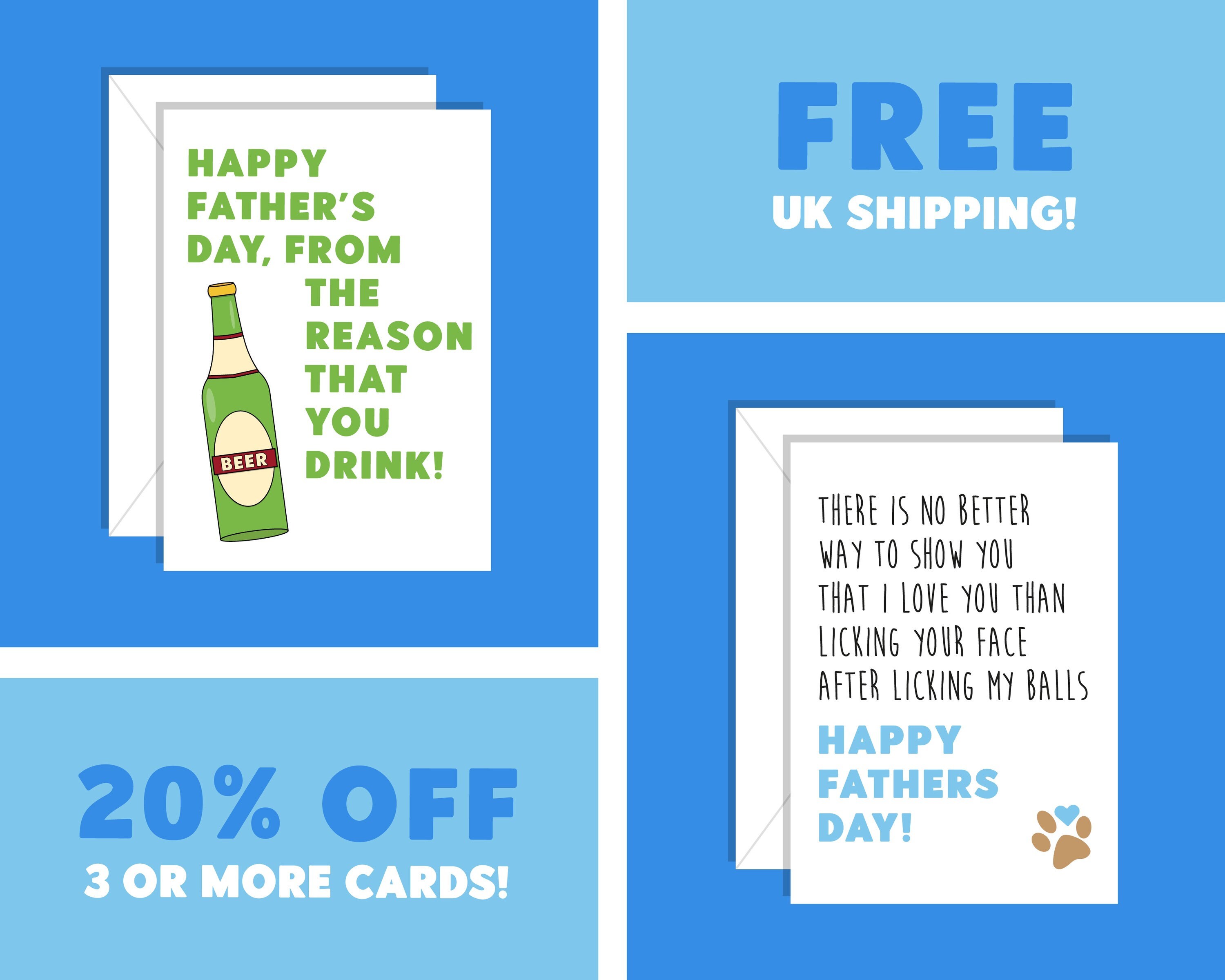 Happy Fathers Day My Dad Pie Chart Card Funny Fathers Day - Etsy
