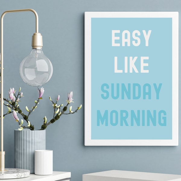 Easy Like Sunday - Etsy