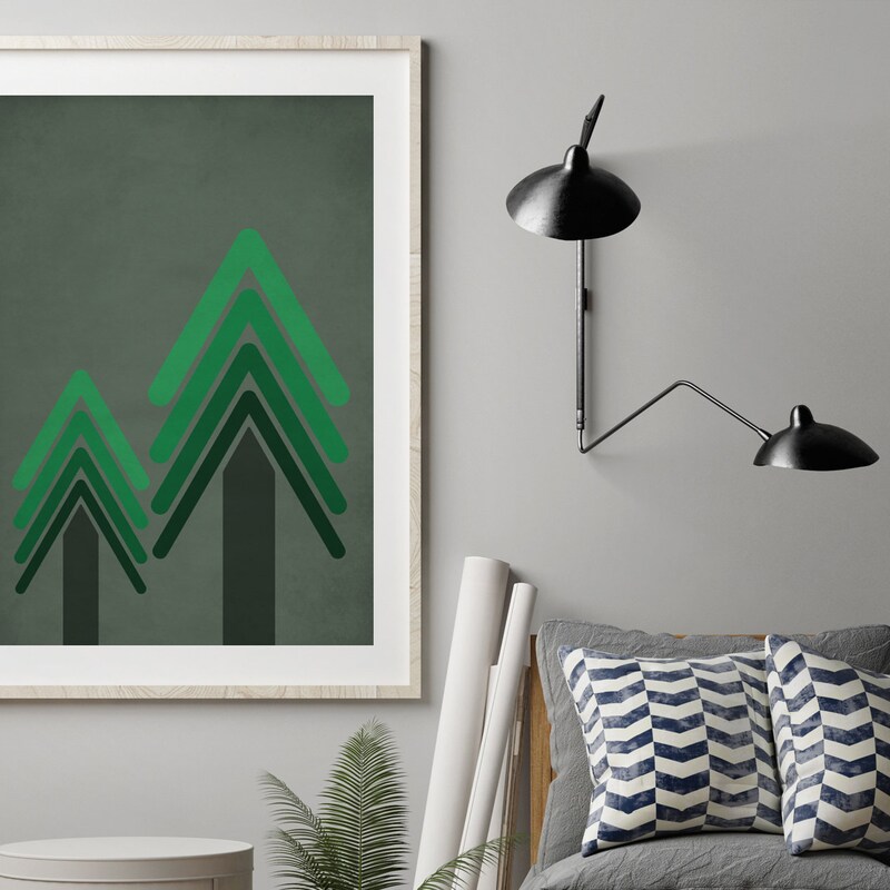 Geometric Tree - Etsy