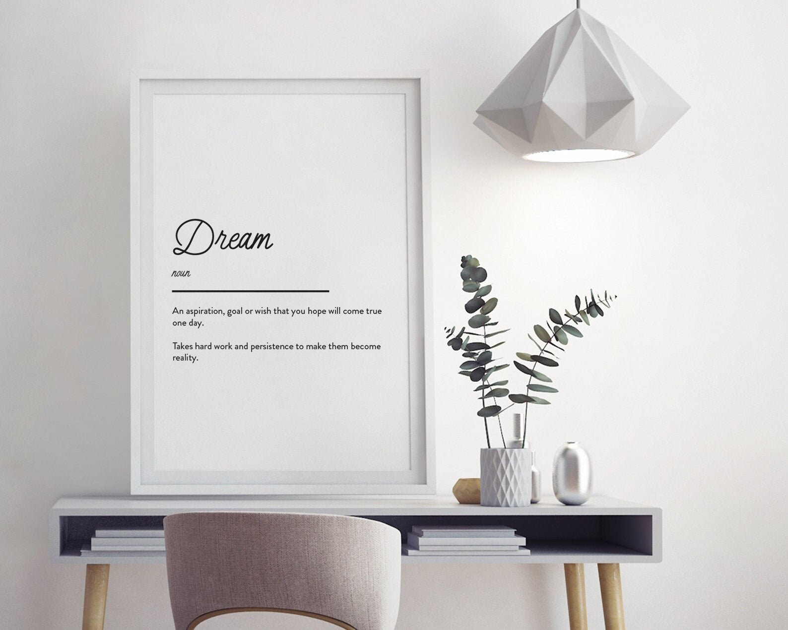Dream Definition Poster Dream Definition Print Home Decor - Etsy