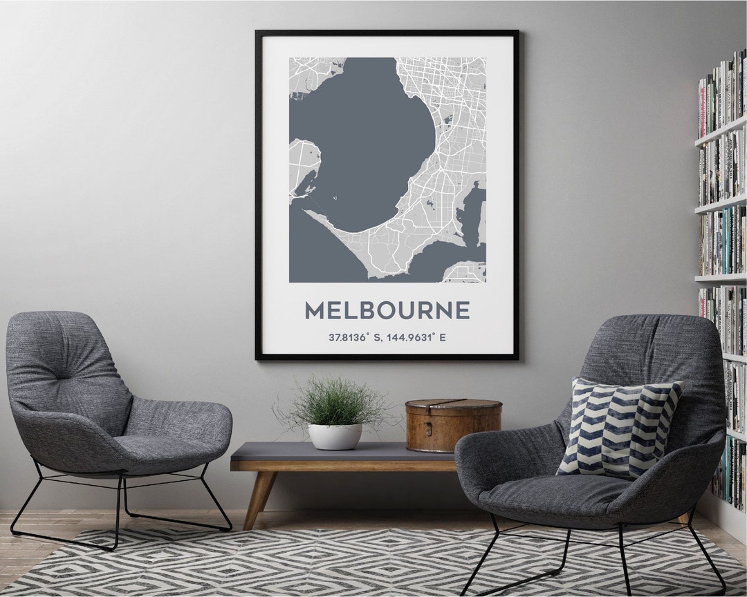 Grey City Map Minimalist Poster, Grey City Poster, London Minimalist ...