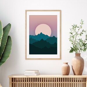 Electric Fusion Gallery Wall Set, Wall Art Prints, Poster Bundle Set ...