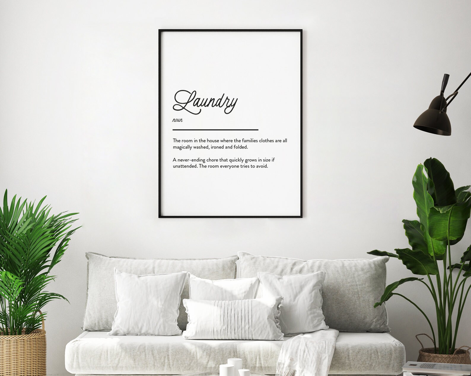 Laundry Definition Poster Laundry Definition Print Home - Etsy