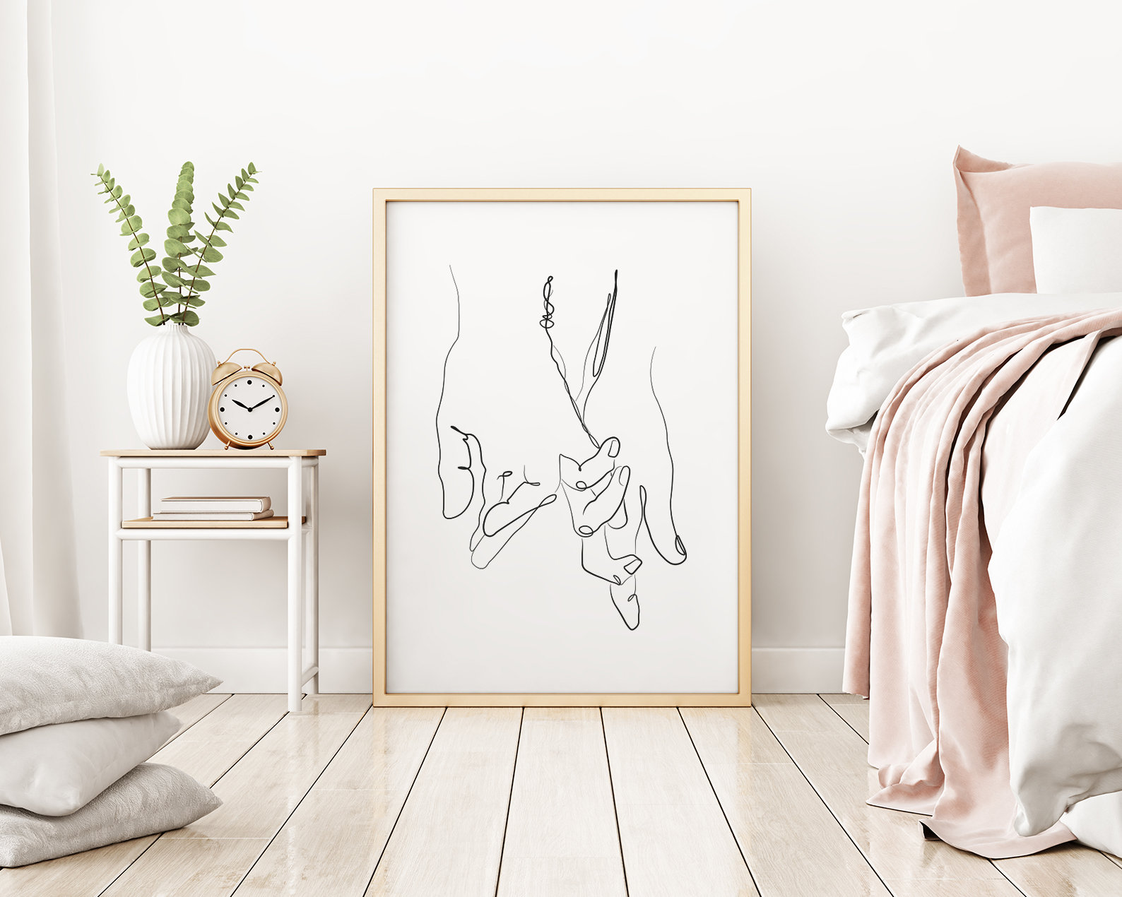 Holding Hands Line Art Poster Hands Line Art Line Art - Etsy