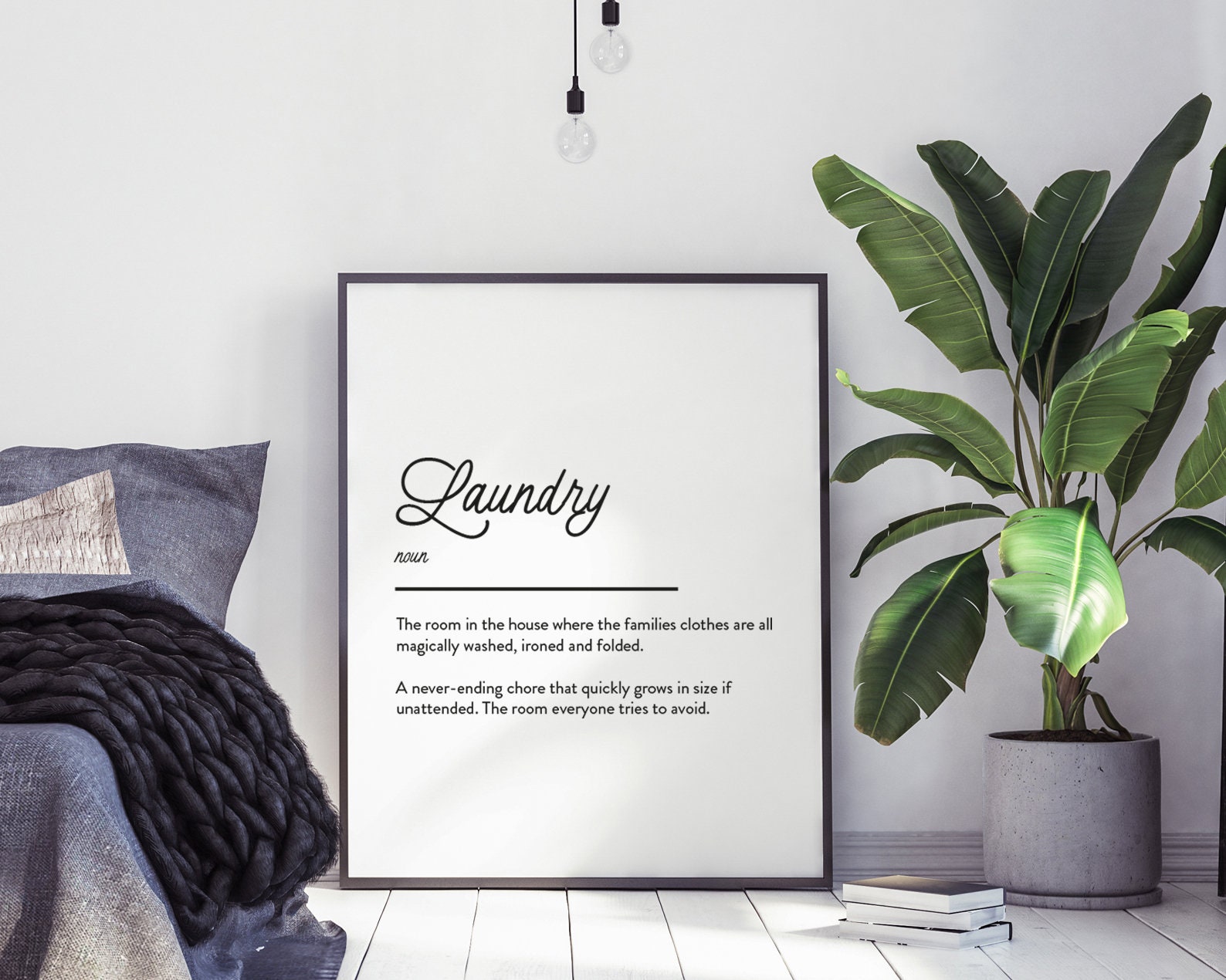 Laundry Definition Poster Laundry Definition Print Home - Etsy
