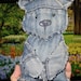 Denim Bear Sewing Pattern PDF Easy Hand Sew From Scraps - Etsy