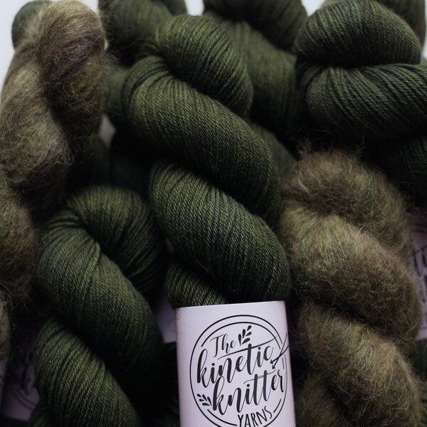 Green Pine Yarn - Etsy