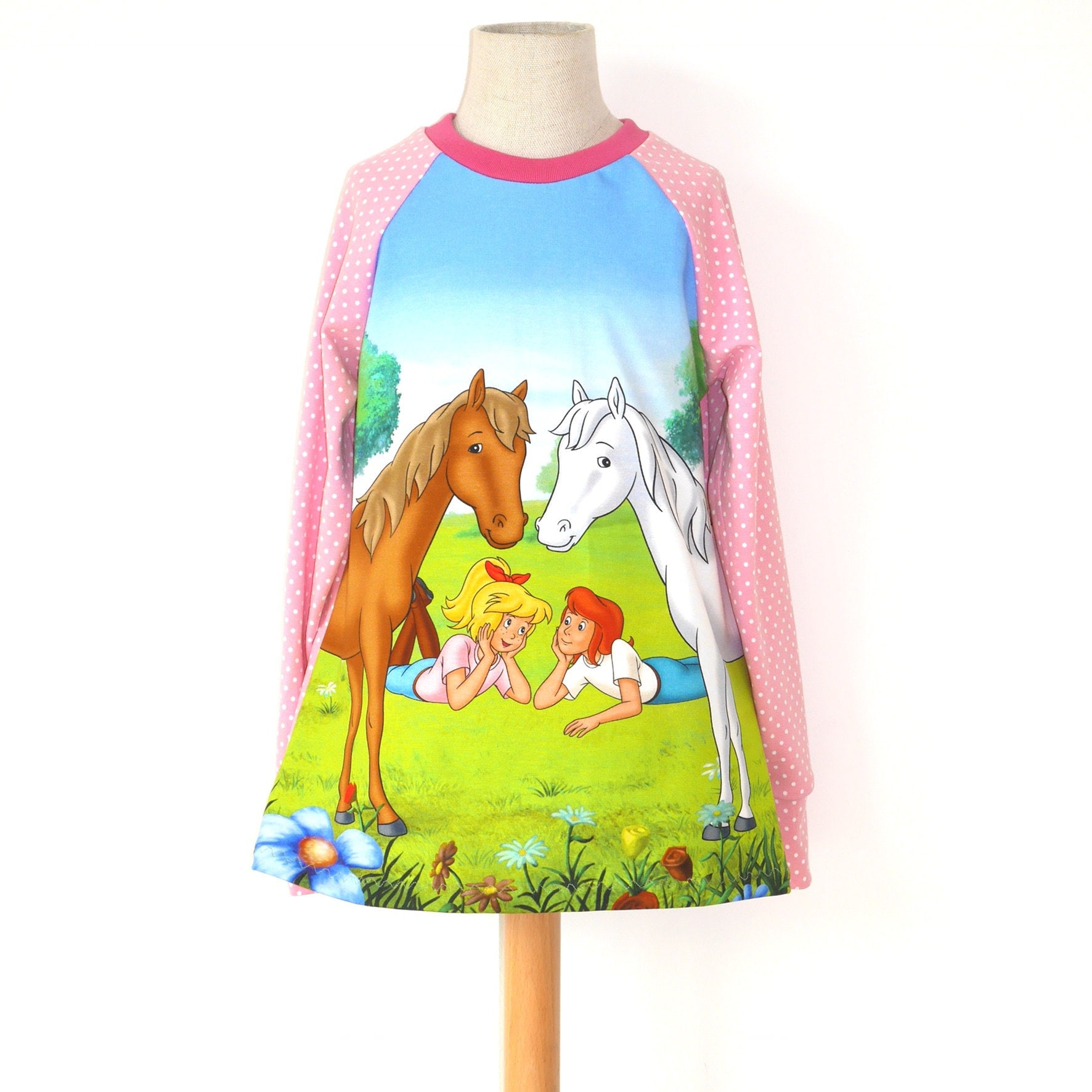 Bibi Und Tina Shirt Jersey in Wunschgröße Bis Gr. 116 - Etsy