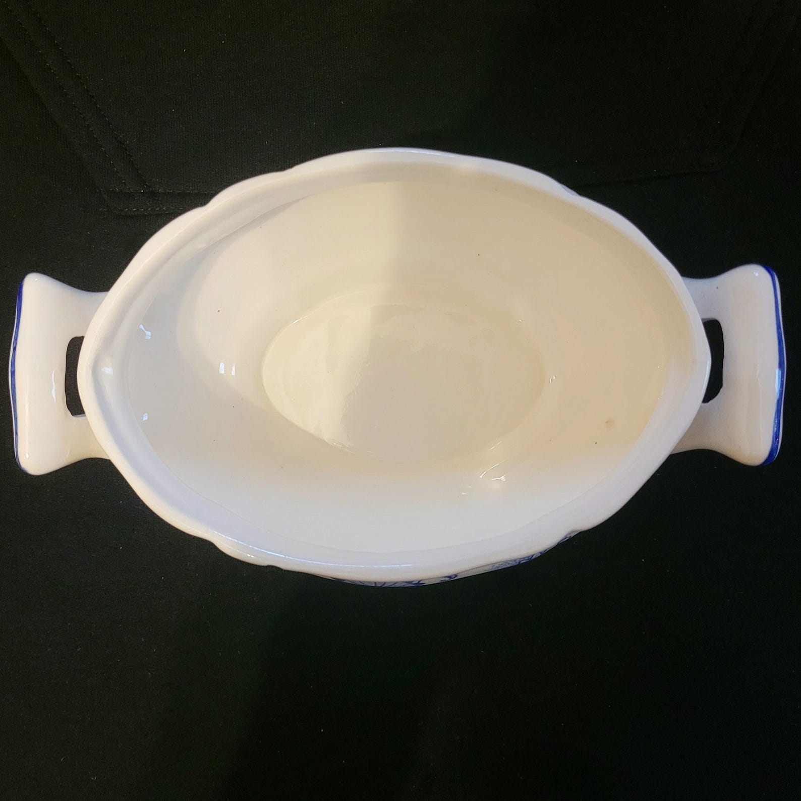 Vintage Tureen Boat 3 Piece Blue Onion Porcelain Decorative Dishware ...