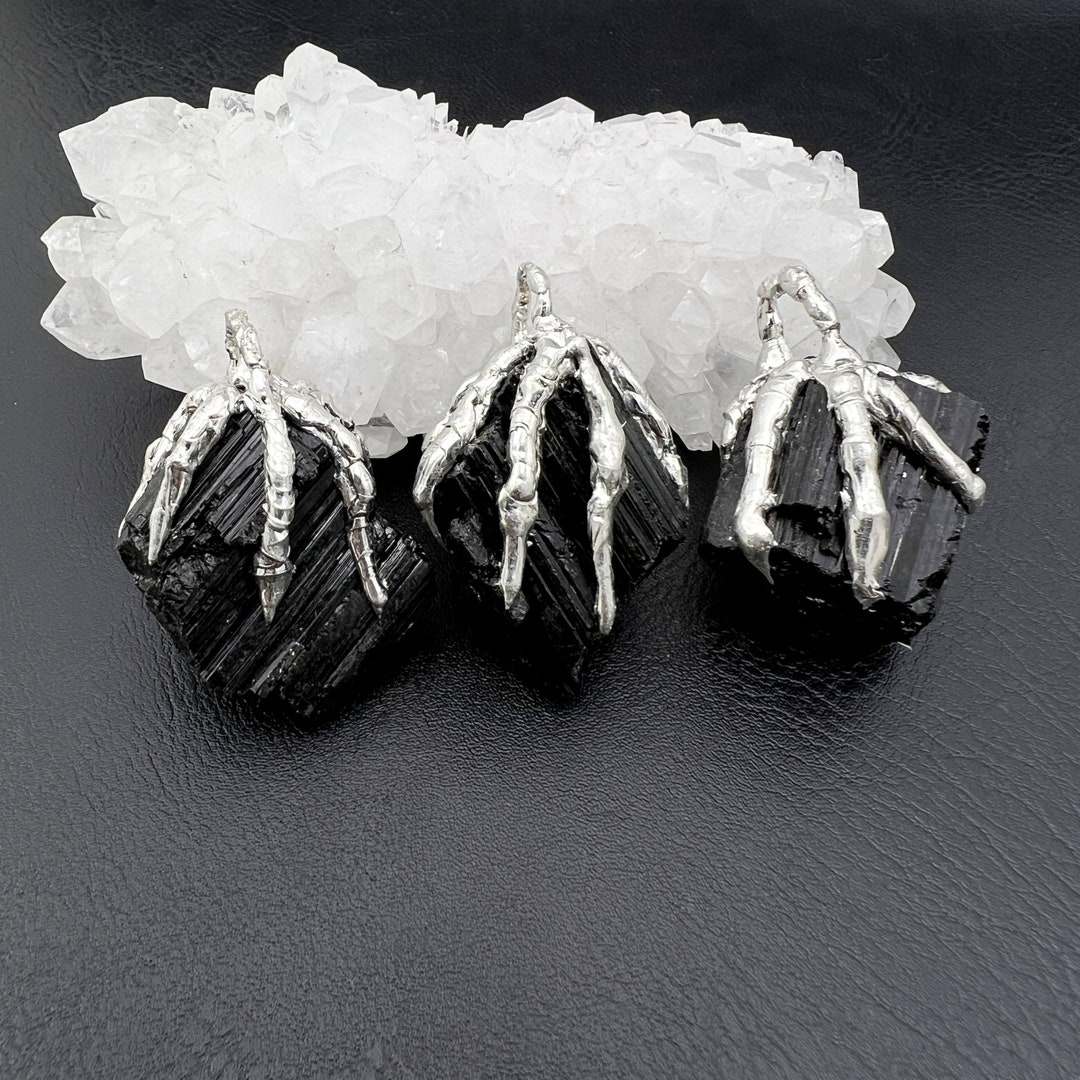 Spiky Vampire Jewelry,soldered Large Rough Gemstone Nugget Pendant ...