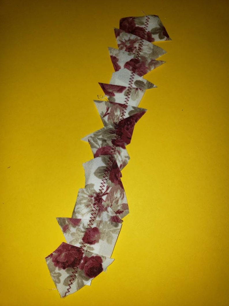 4 Fabric Snippets - Etsy