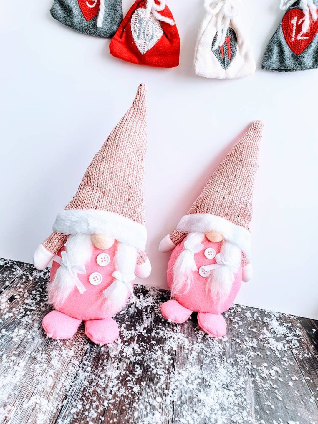 Pink Christmas Gnome. Christmas Home Decoration. Christmas Decor ...