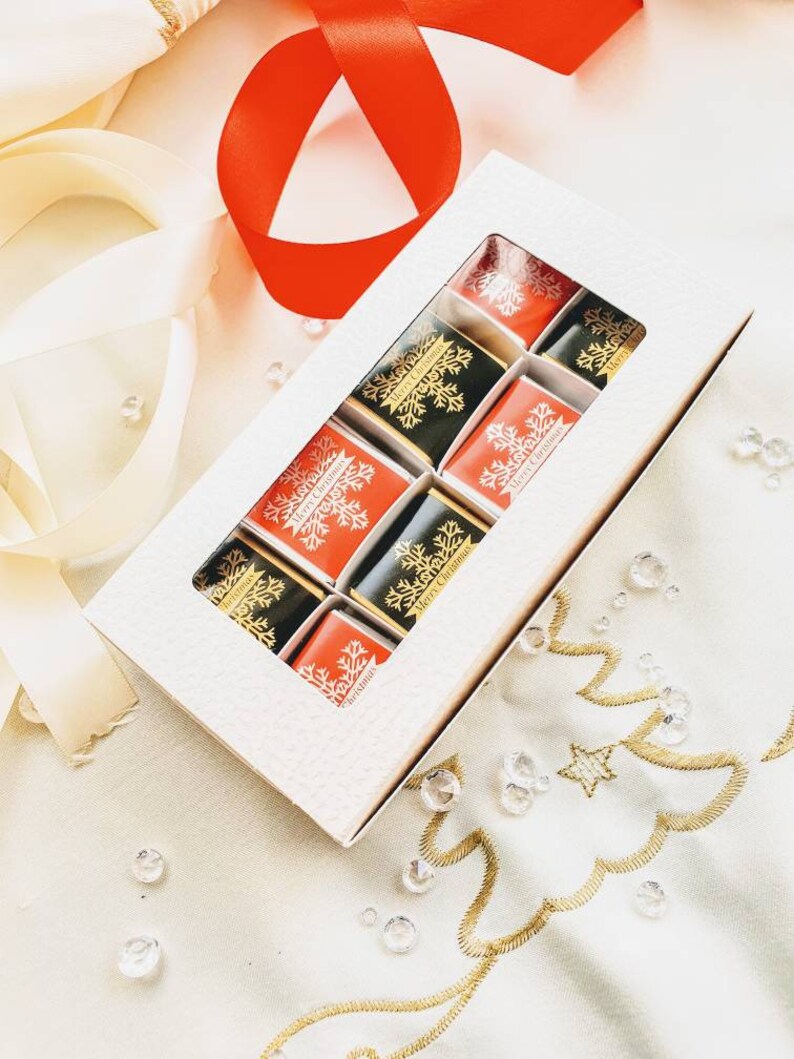 Christmas Neapolitan Wrapped Milk Chocolate Set in Gift Box. - Etsy