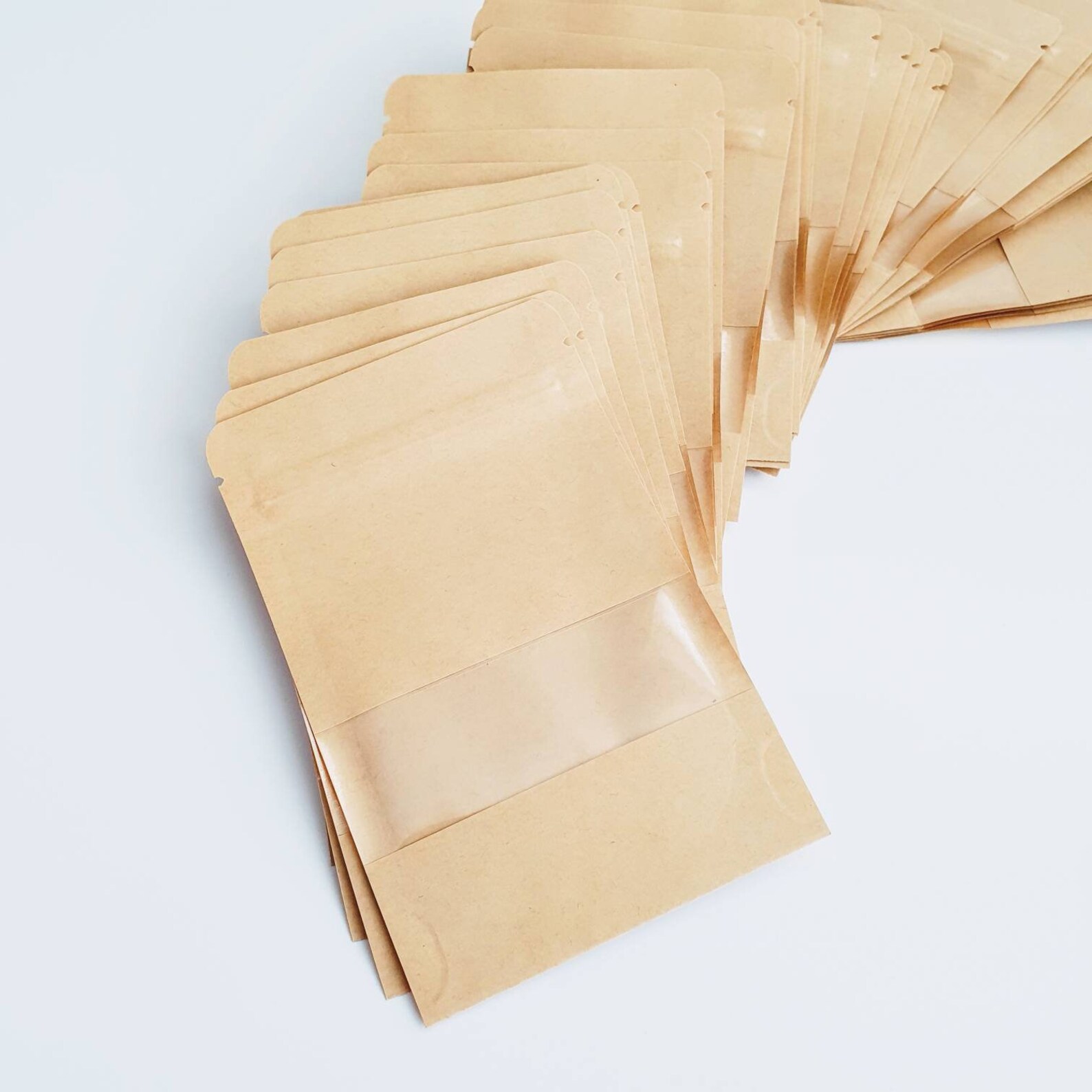 35 Pieces White or Kraft Personalised Sitcker With Resealable - Etsy