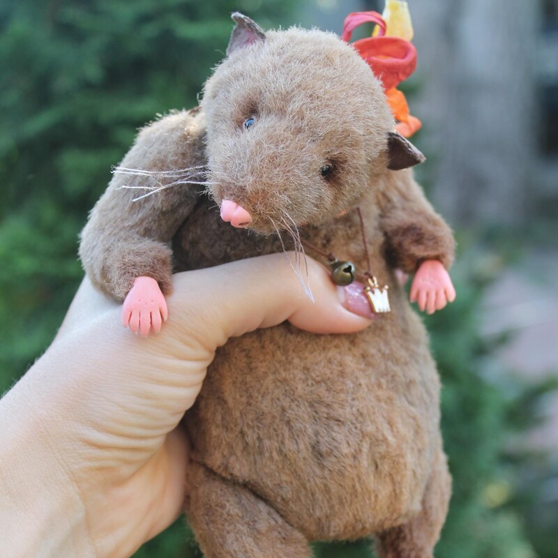 Stuffed Mouse - Etsy