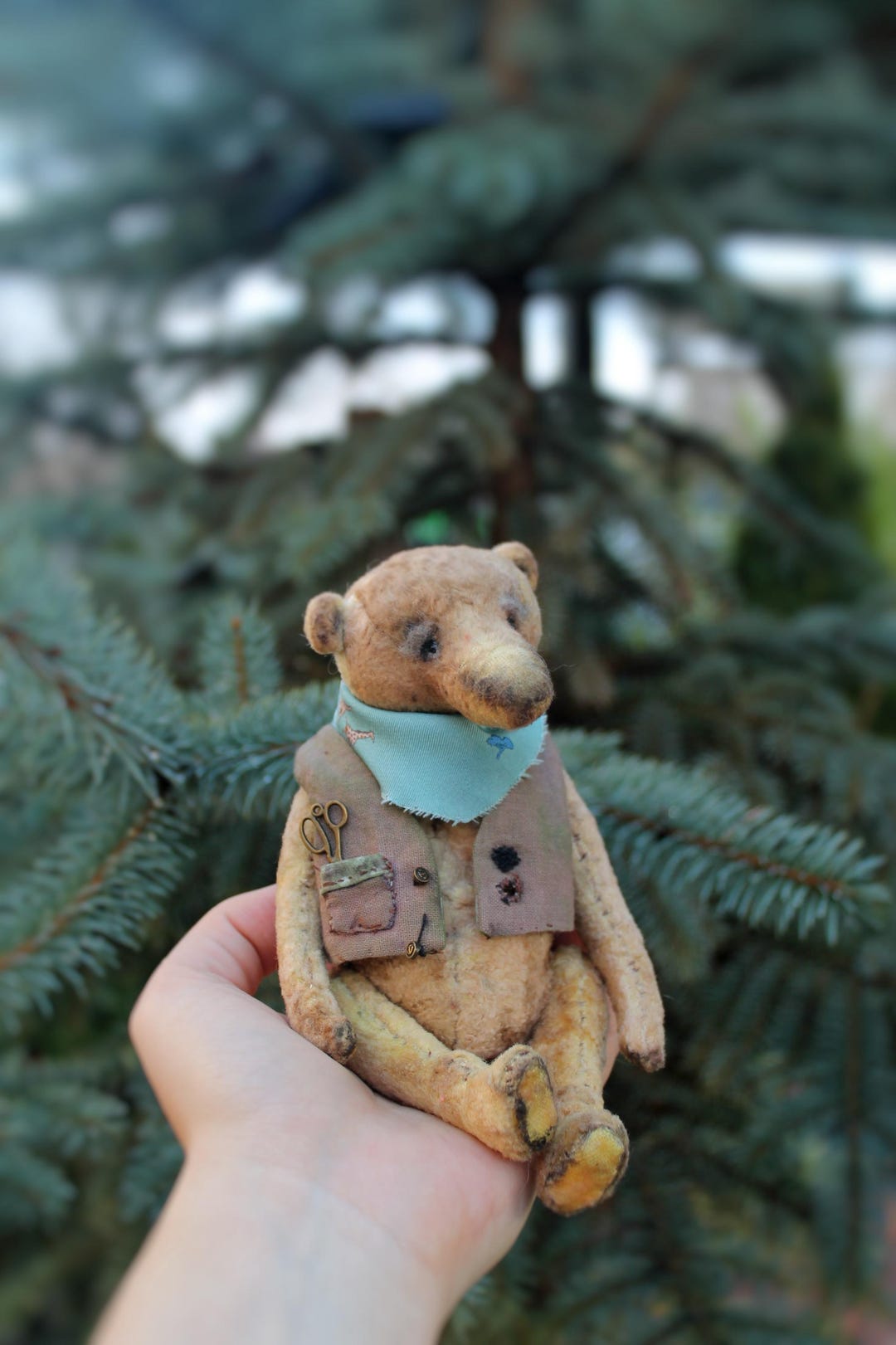 Vintage Teddy Bear Tailor Big Teddy Bear Toy Teddy Bear Teddy Artist ...
