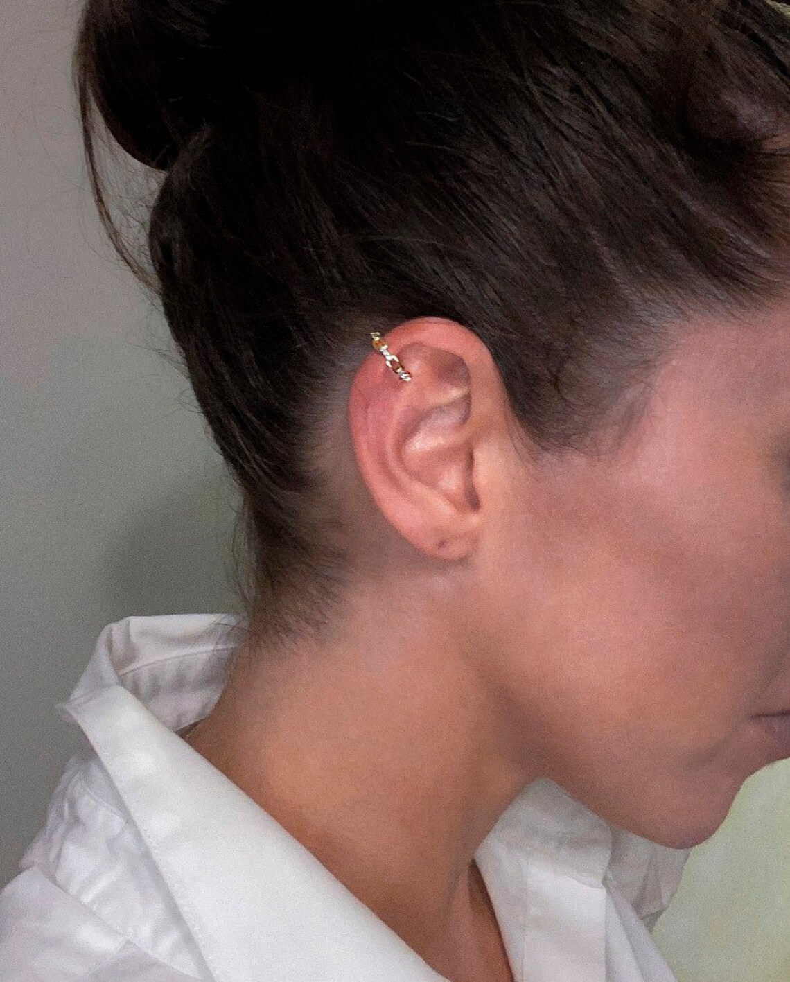 Gold Ear Cuff Minimalist Ear Cuff Gold Huggie Ear Cuff - Etsy UK