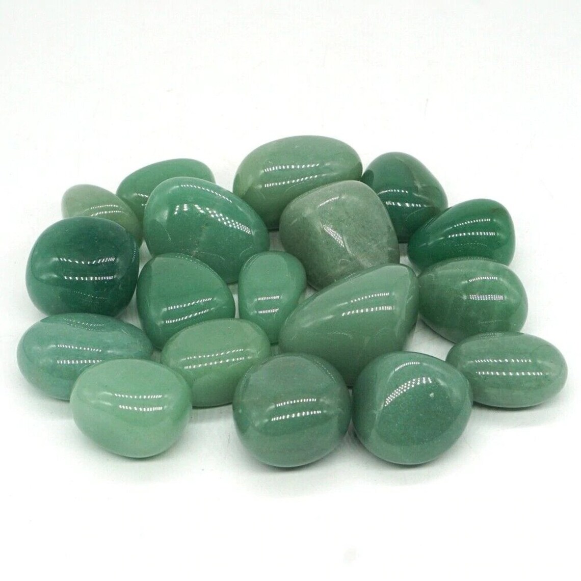Green Aventurine Quartz Crystal Tumbled Large Stone Reiki - Etsy