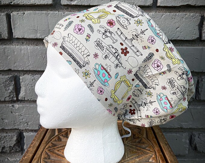 Friend Scrub Cap, Surgical Scrub Cap, Scrub Caps for Women, Scrub Hats ...