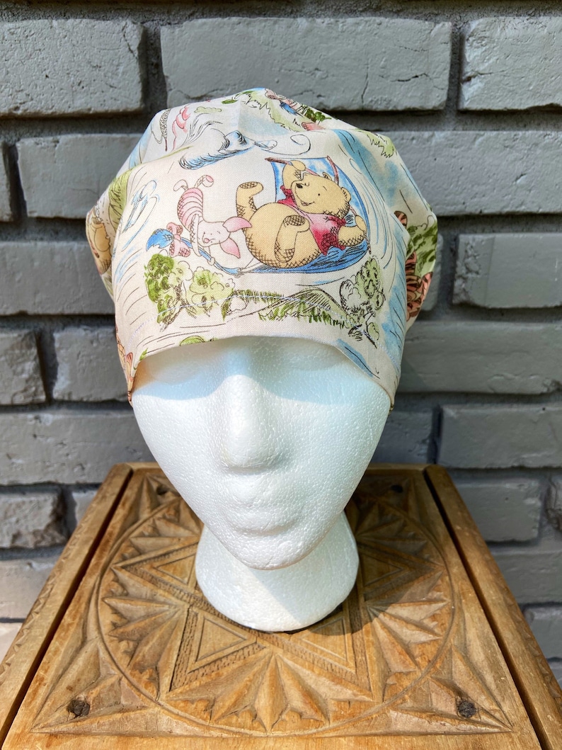 Bear Cap, Pediatric Scrub Hat, Scrub Caps for Women, Scrub Hats, Euro ...