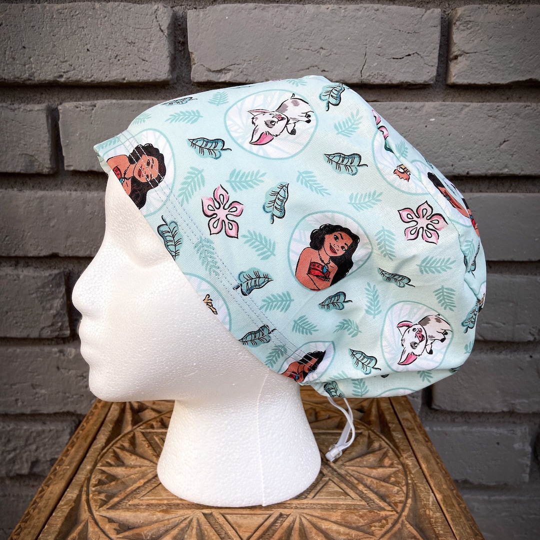 Princess Scrub Cap, Surgical Scrub Cap, Scrub Caps for Women, Scrub ...