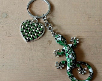 Beaded Lizard /gecko Keychain Pony Bead 90s Baby Y2K Nostalgia ...