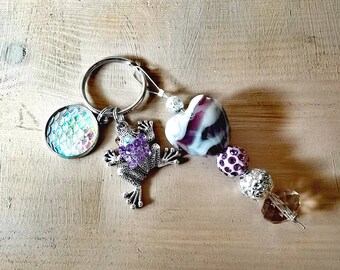 Frog Keychain Frog Keyring Frog Gift Toad Keychain Toad - Etsy UK