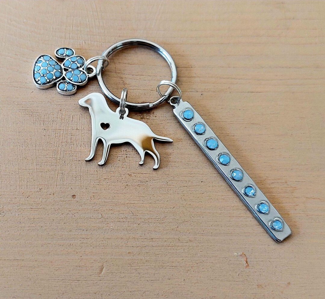 Labrador/ Dog Keychain - Etsy