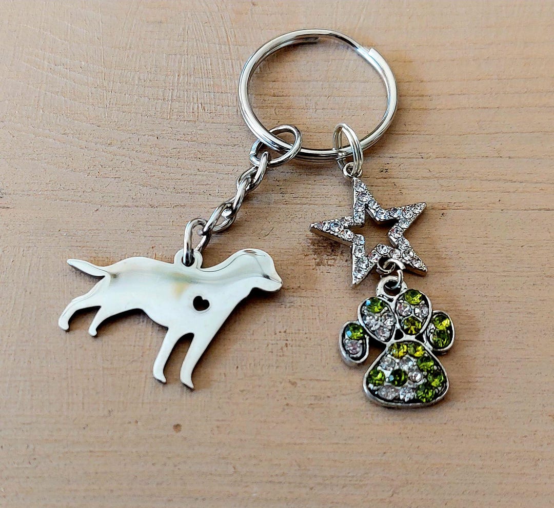 Labrador/ Dog Keychain - Etsy