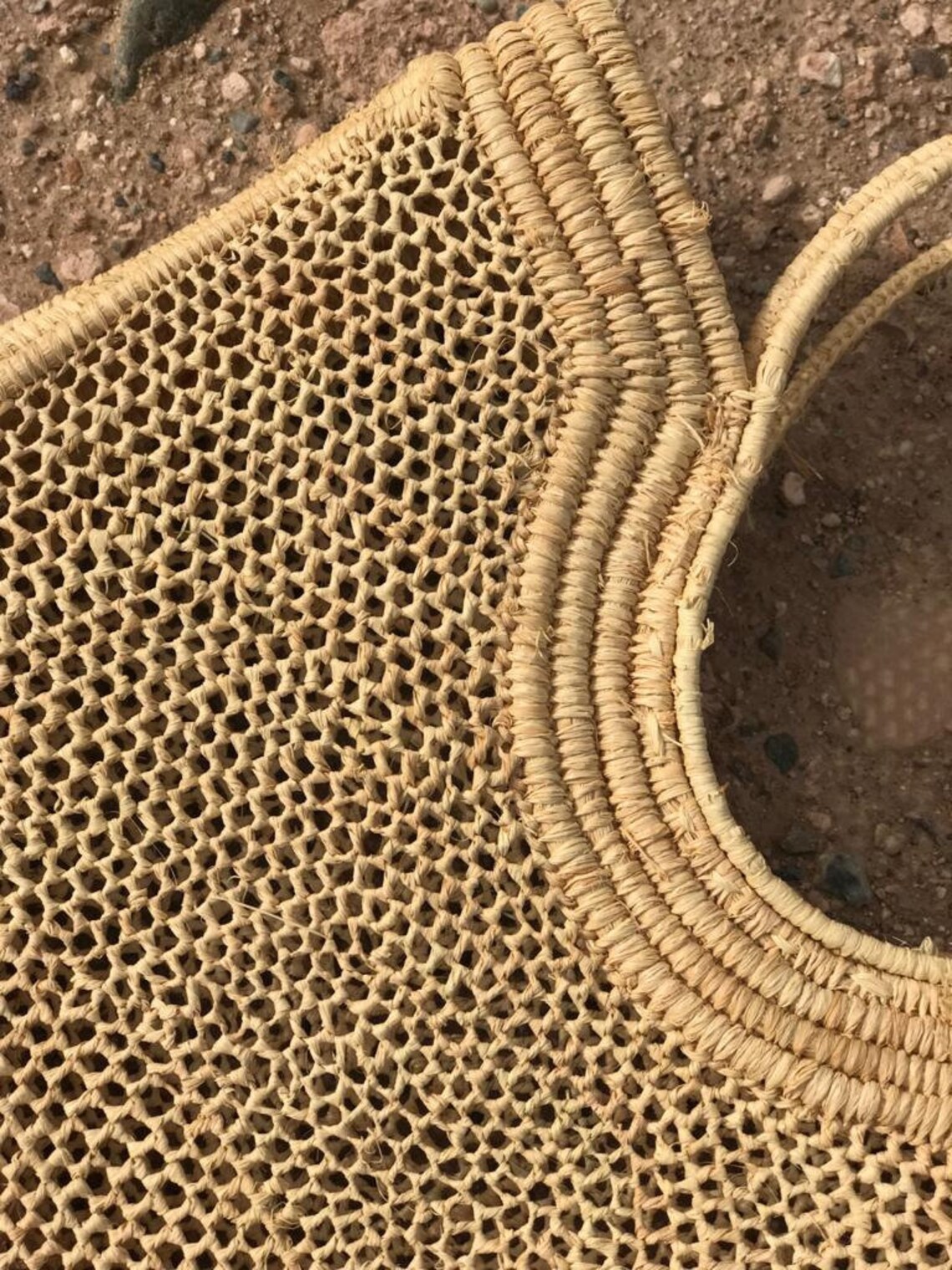 Sac De Raphia Bag Panier Beach Bag Sac De Plage - Etsy