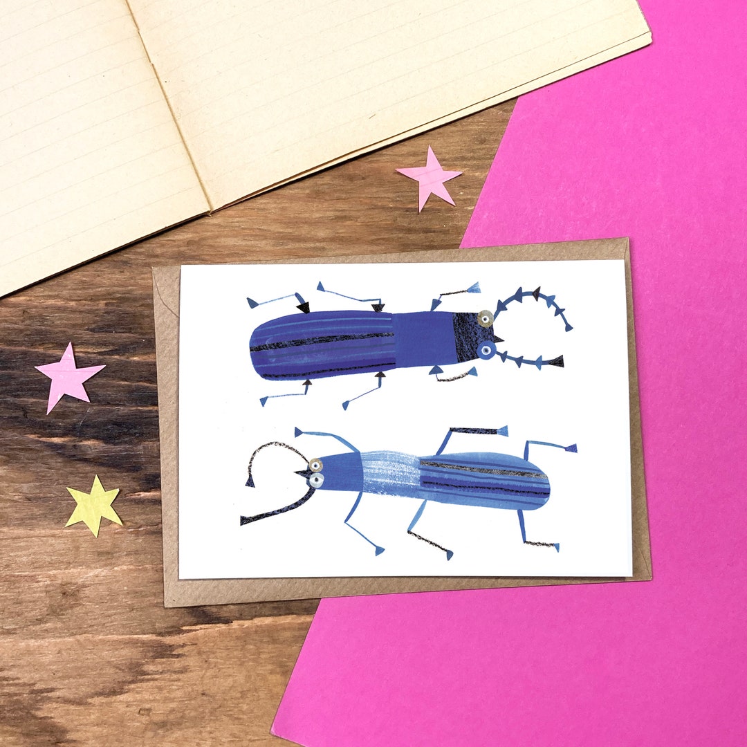 Violet Click Beetles - an Endangered British Bug - A6 Illustrated ...