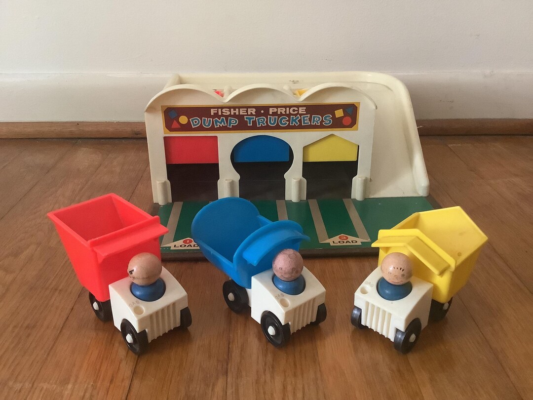 Fisher Price Little People Dump Truckers Dump Station - Etsy