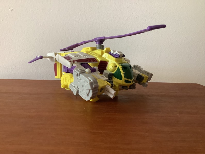 Transformers Cybertron Buzzsaw Helicopter Robot - Etsy
