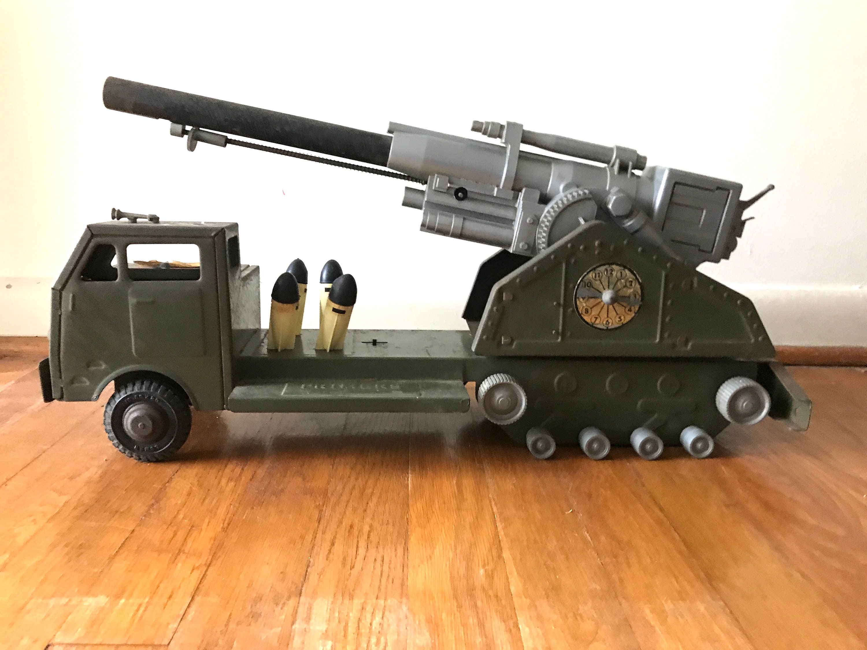 Louis Marx Lumar Mobile Long Range Atomic Cannon Halftrack - Etsy