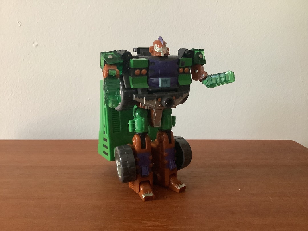 Transformers Green Demolisher Robot Truck - Etsy