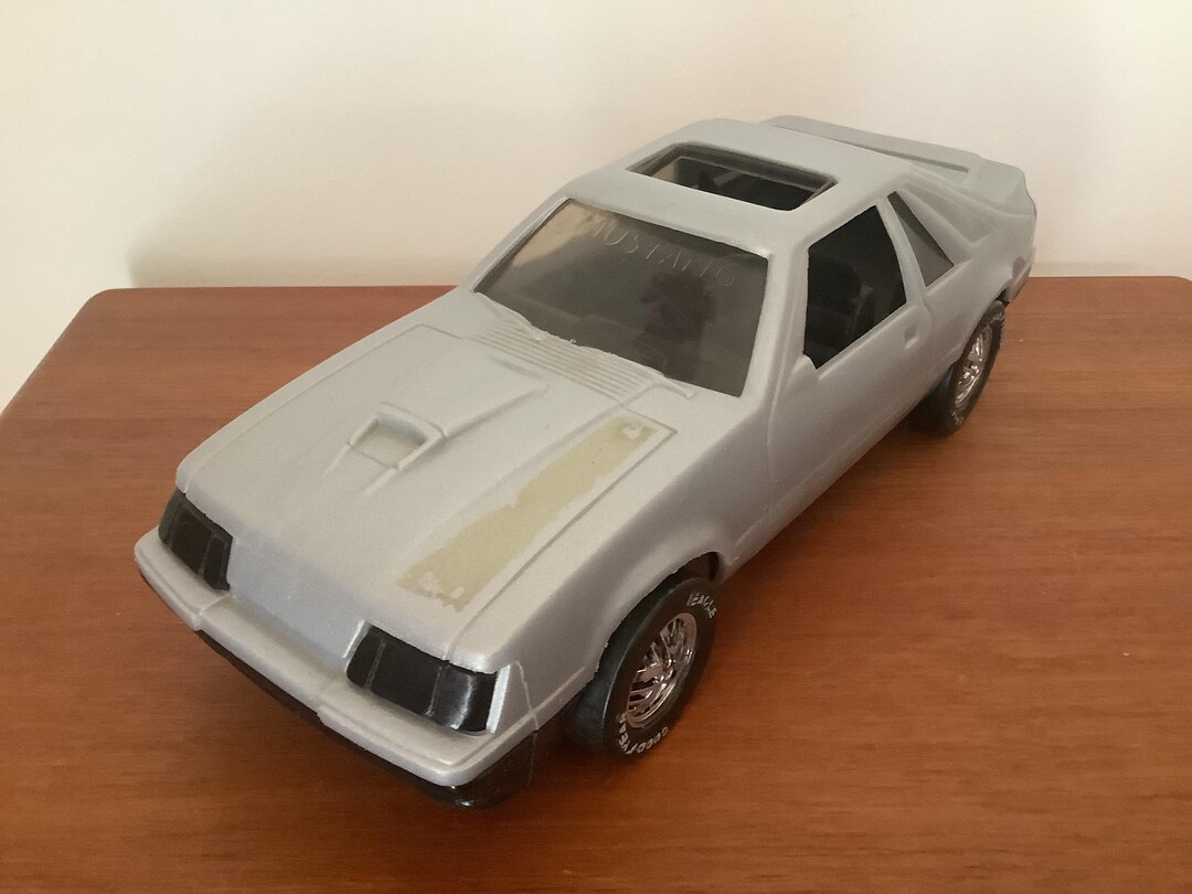 Plastic Ford Mustage Toy Car by Gay Toys - Etsy