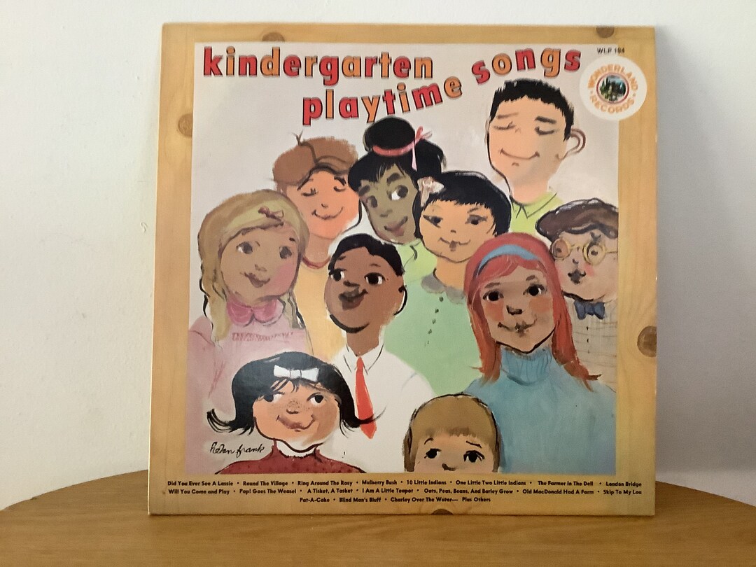 Kindergarten Playtime Songs Vintage LP - Etsy
