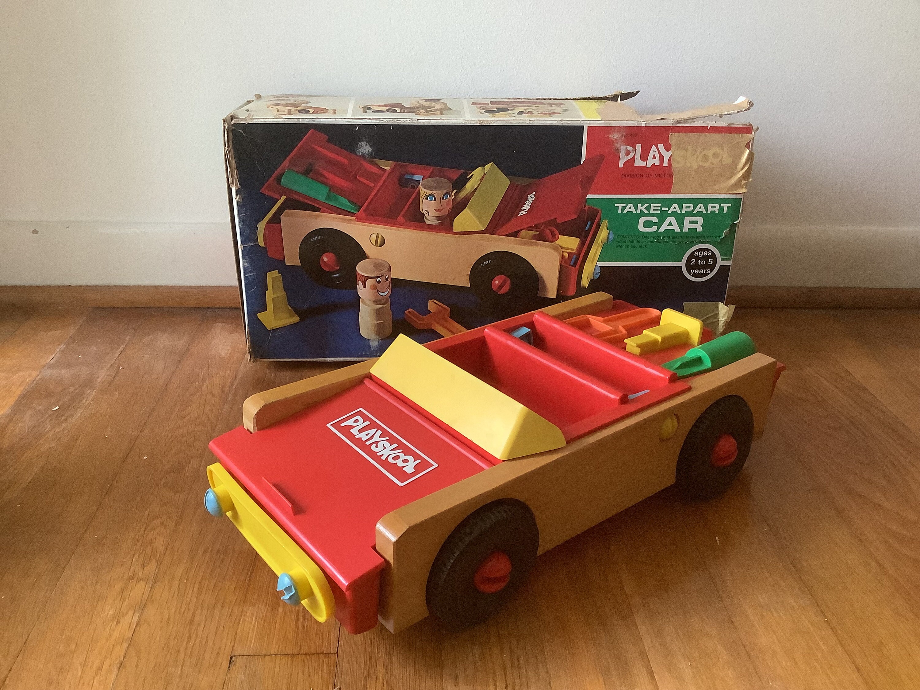 Playskool Take Apart Car 1970s - Etsy