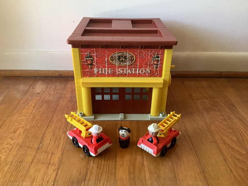 Fisher Price Little People Fire Station - Etsy