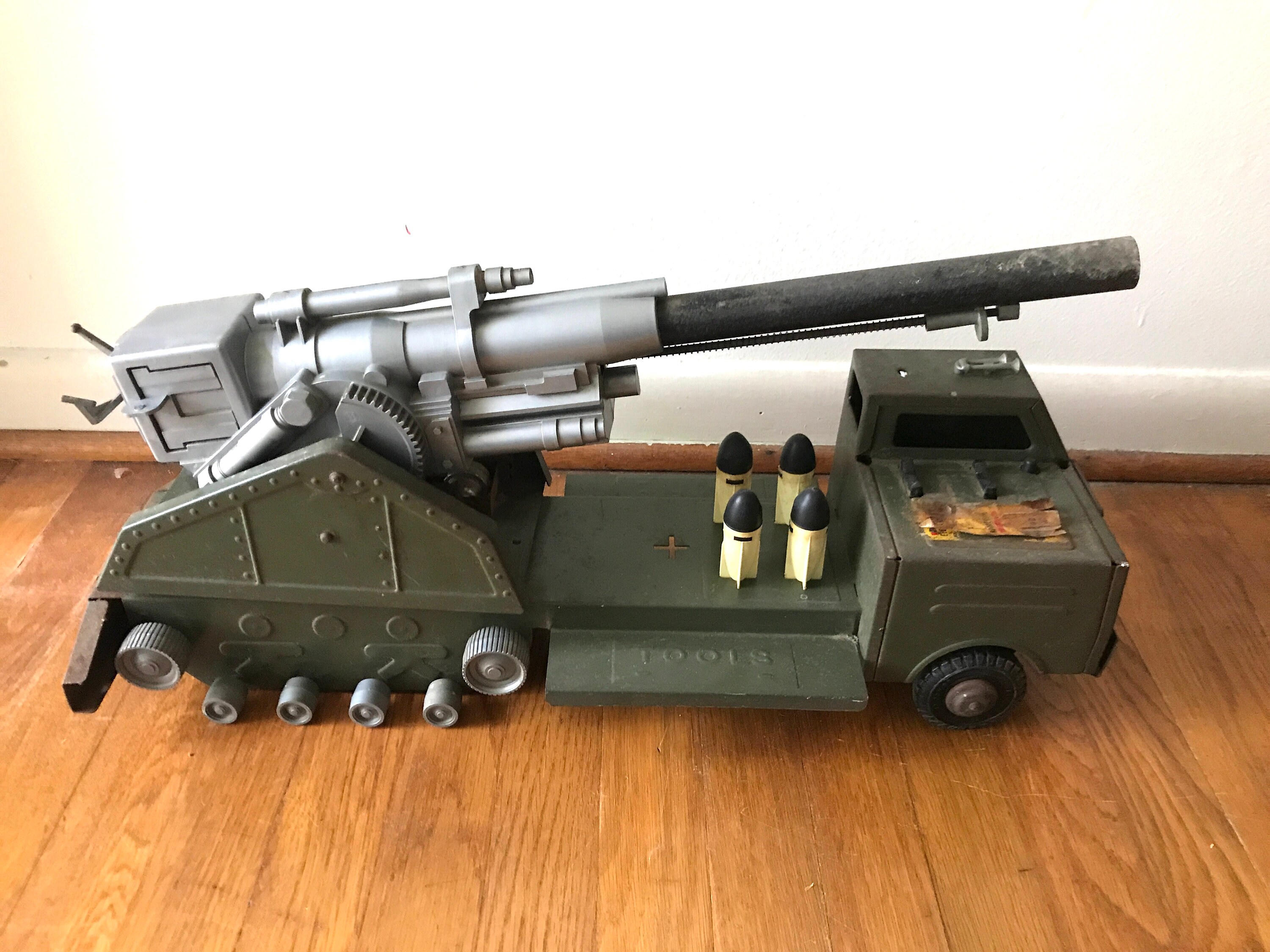 Louis Marx Lumar Mobile Long Range Atomic Cannon Halftrack - Etsy