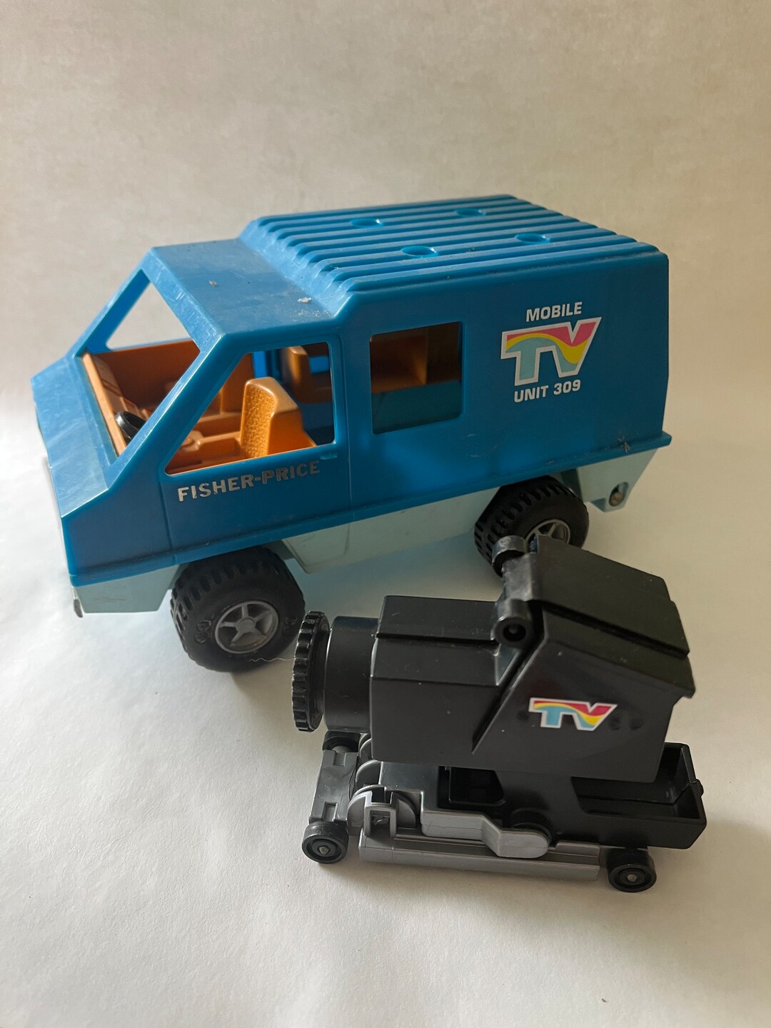 Fisher Price Adventure People TV Camera Van - Etsy