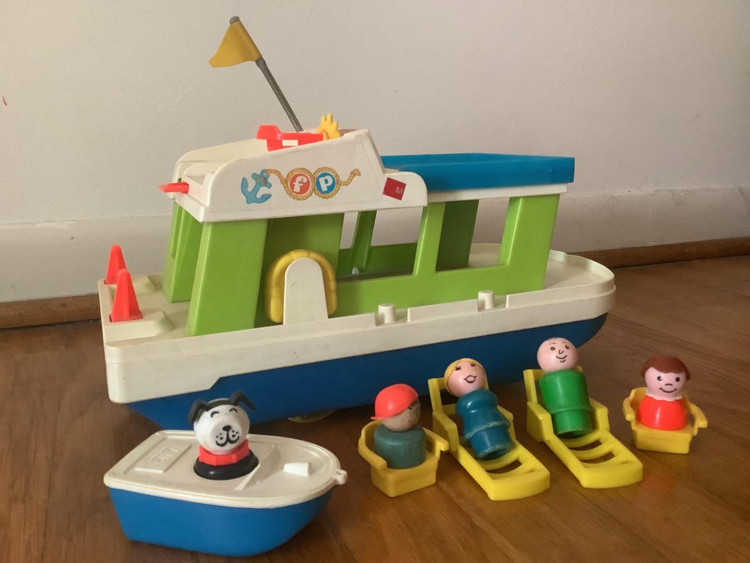 Fisher Price Little People House Boat - Etsy