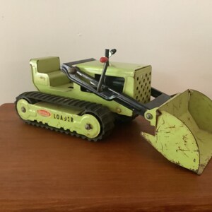 Tonka Lime Green Track Loader - Etsy