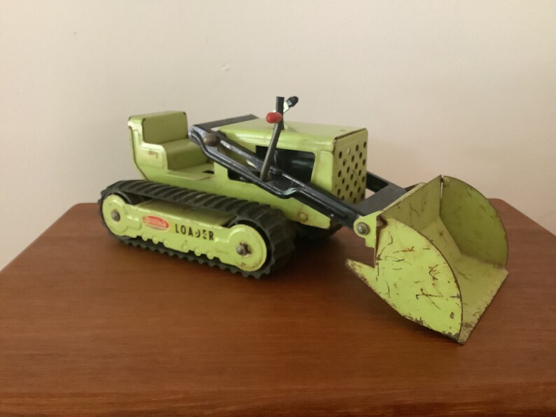 Tonka Lime Green Track Loader - Etsy