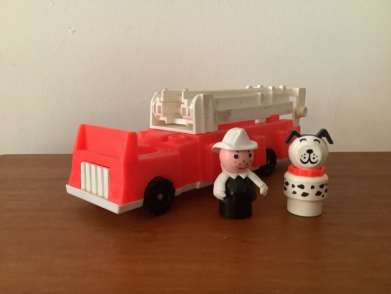 Fisher Price Little People Fire Engine - Etsy